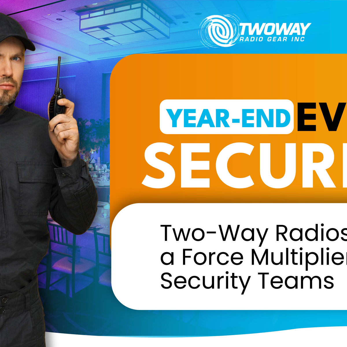Event Security Excellence with Motorola Two-Way Radios – TwoWayRadioGear
