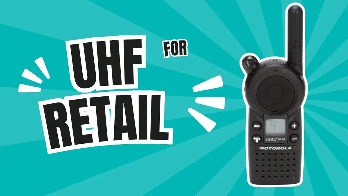 8 Benefits of Using UHF Radios in Retail Stores – TwoWayRadioGear