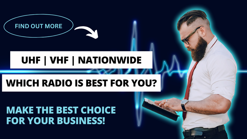 UHF vs. VHF vs. Nationwide Radios: Which is Best for Your Business? – TwoWayRadioGear
