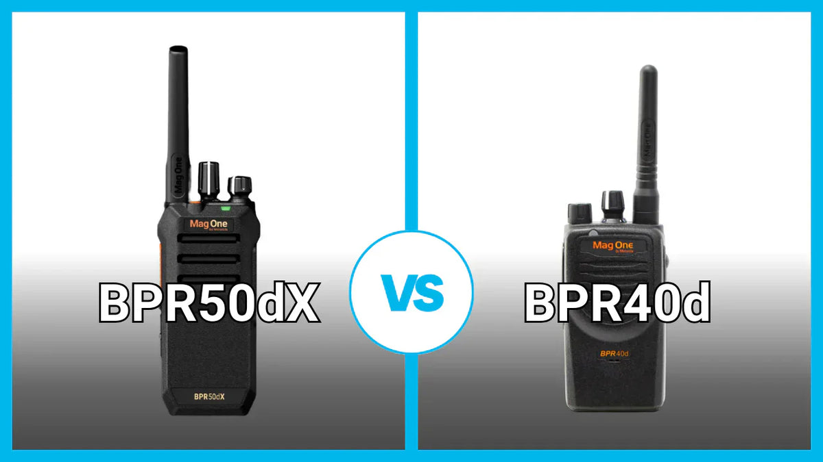 Motorola BPR50dx vs BPR40d: Full Feature Comparison – TwoWayRadioGear