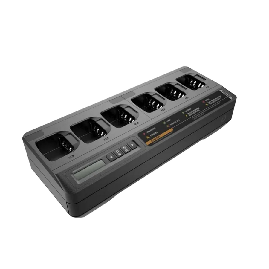 Motorola PMPN4284 IMPRES 6-Bay Charger - With Display – TwoWayRadioGear